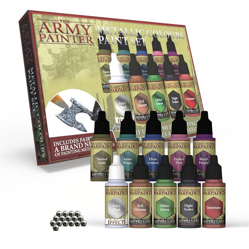 Metallic Colours Paint Set - contrastphase.hu